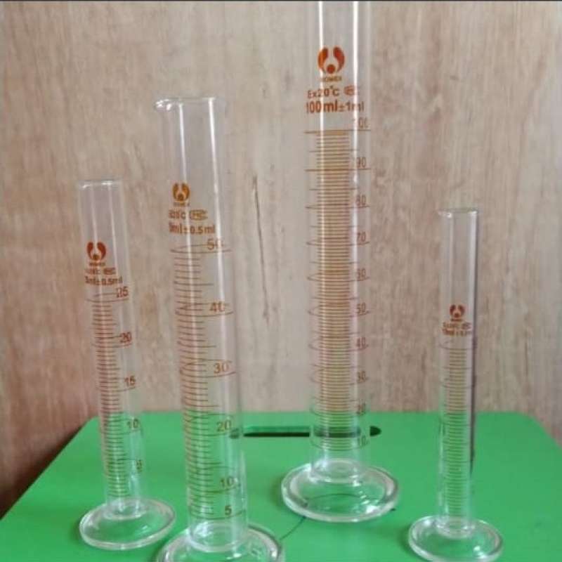 Promo GELAS UKUR KACA 250 ML. MEASURING CYLINDER 250 ML. BOMEX Diskon ...