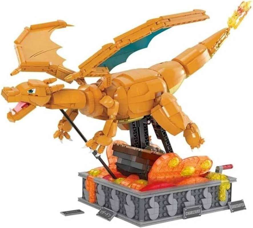 Jual Mega Bloks Pokemon Kinetic Motion Charizard Block Brick Stacking ...