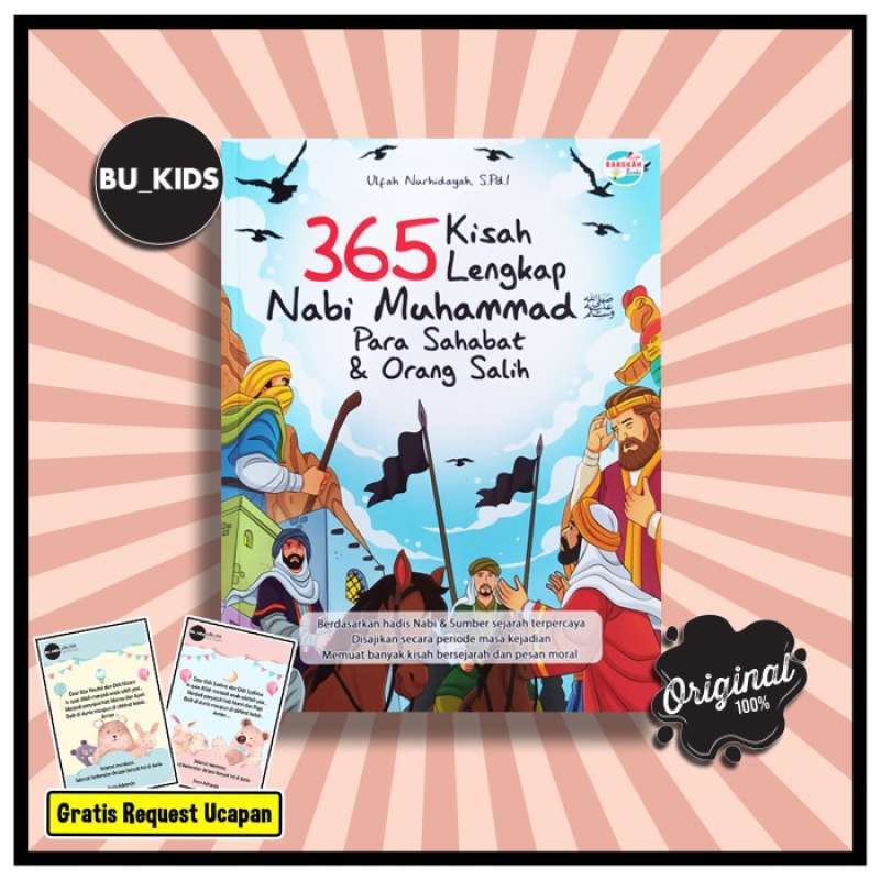 Jual BUKU ANAK ISLAMI; 365 KISAH LENGKAP NABI MUHAMMAD, PARA SAHABAT & di Seller Pilihan Shop ...