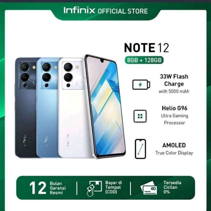Jual Infinix Note12 8 128 Spesifikasi Original, Murah & Diskon Harga ...