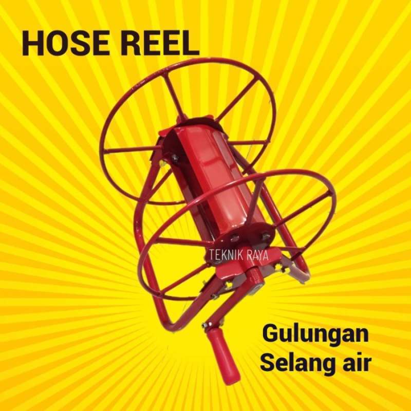 Promo Alat tempat gulungan roll putar selang air 50 meter water hose ...