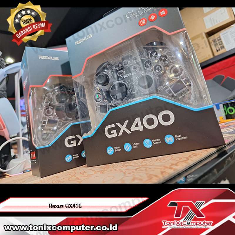 Jual Rexus Gx400 / Gx-400 Multiplatform Gamepad Bluetooth Gaming Joystic Di Seller Tonix ...