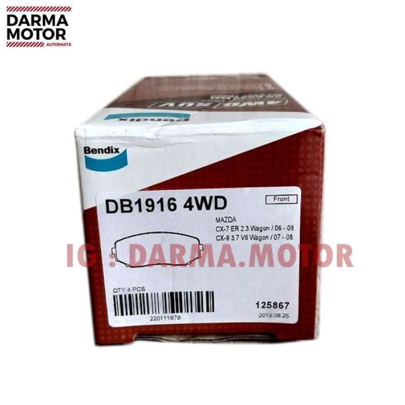 Promo Bendix Kampas Rem Depan All New 2016-2019 Db1916 Baru Diskon 14% ...