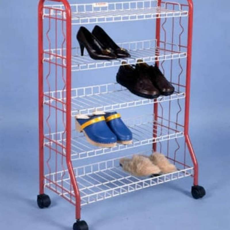 Jual Rak Sepatu Sendal Master 5 Susun/Rak Sepatu Besi 5Susun di Seller ...