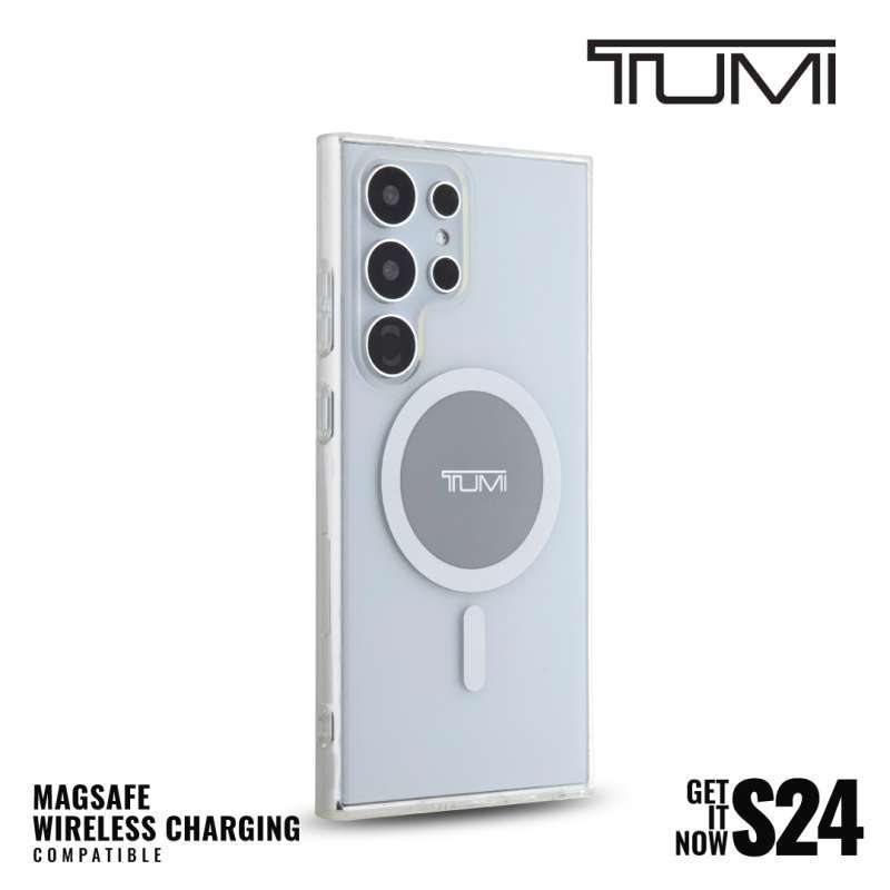 Jual Case Samsung S24 Ultra Tumi MagSafe Transparent Plain Series Di ...