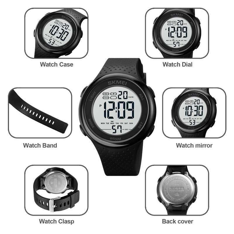 Promo Jam Tangan Digital Pria 1856 Aneh Pria Casual Jarum Divigo Tangam ...