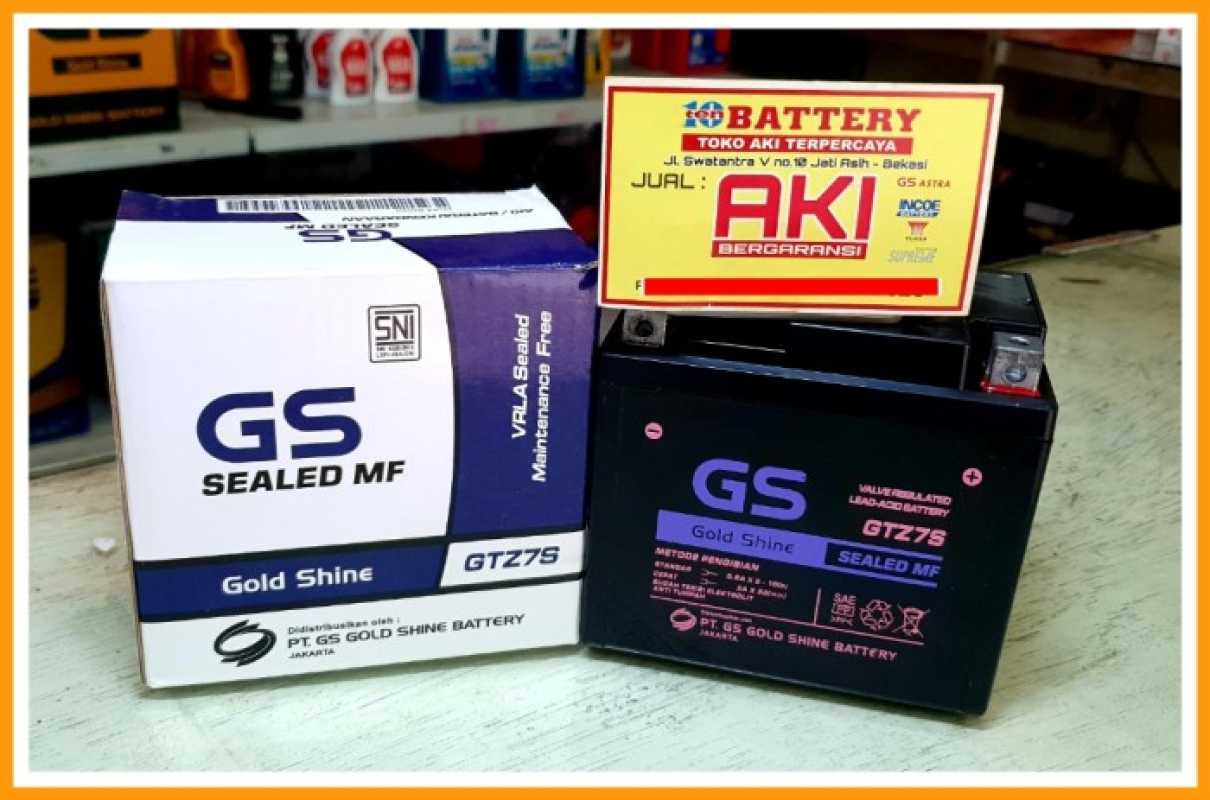 Promo Aki Motor Honda Cbr Pcx 150 Gold Shine Gsmf Gtz 7s Accu Kering ...
