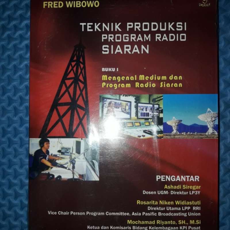 Promo Buku Teknik Produksi Program Radio Siaran Buku 1 Mengenal Medium & Pro Diskon 23% Di ...