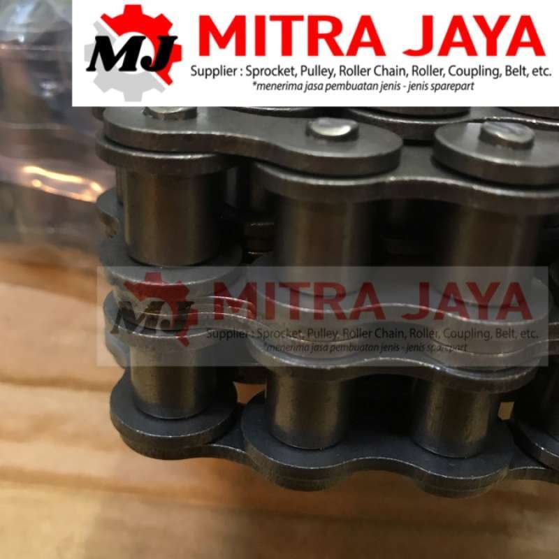Jual Roller Chain Rs 120-2 (rantai Sprocket Double) Duplex Dobel ...
