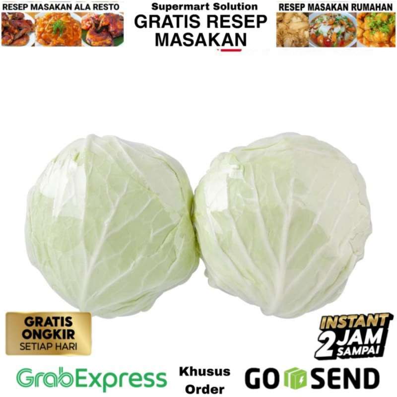 Jual Sayur Kol / Kubis / Cabbage / Engkol Di Seller Supermart Solution ...