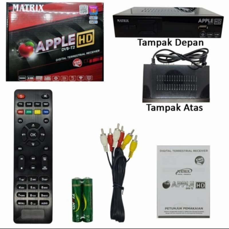 Promo Receiver Tv Set Top Box Matrix Dvbt2 Garuda.resmi 1 Thn Diskon 27 ...