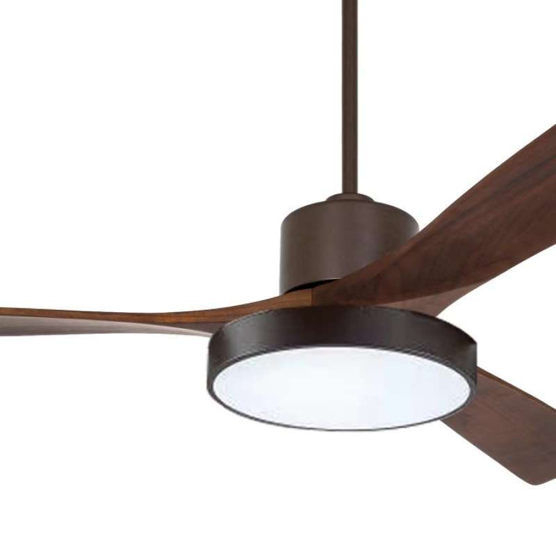 Promo Ceiling Fan Merk Exhale Real Kayu Solid/wooden With Light Edition ...