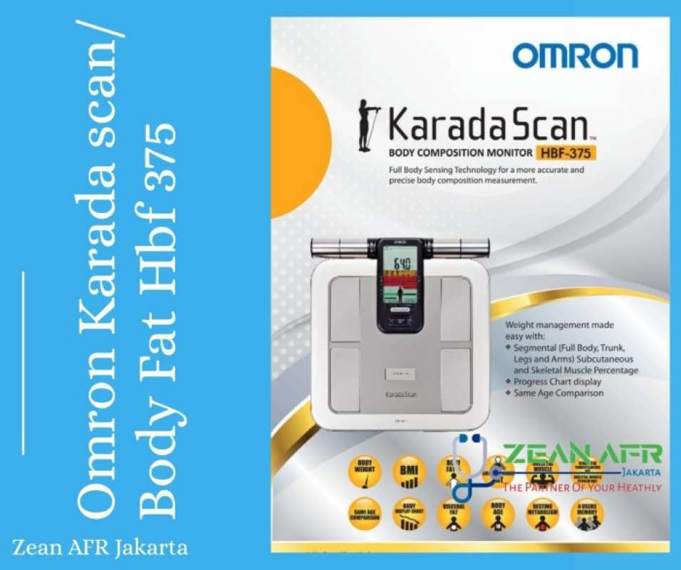 Promo Omron Karada Scan/body Fat Hbf 375 Diskon 23% Di Seller Leomord ...