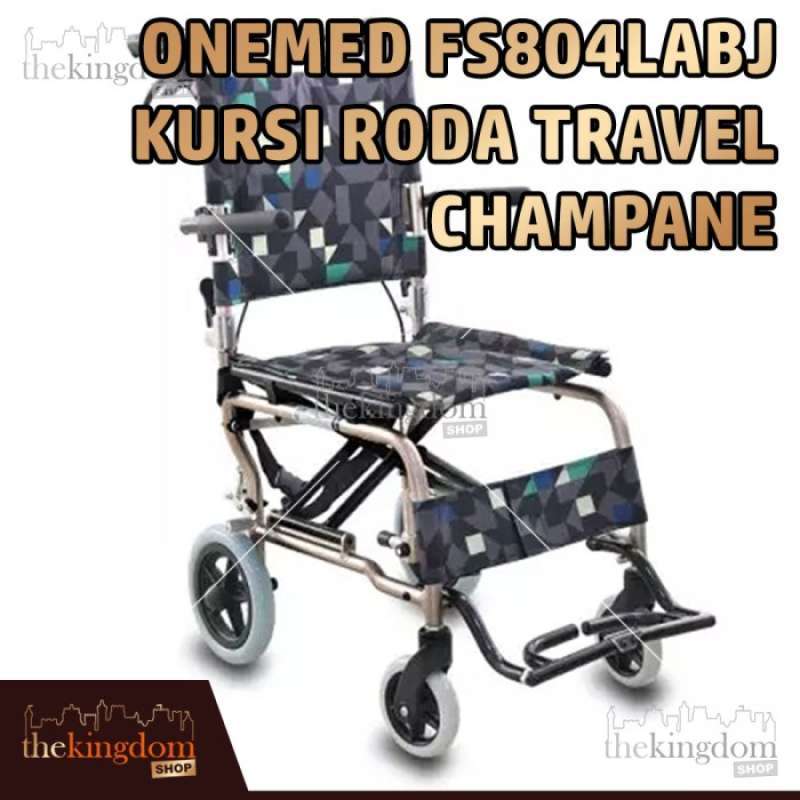 Promo Onemed Fs804l Kursi Roda Travel Wheelchair Fs804 Wheel Chair Fs 804 L Diskon 23% Di Seller ...