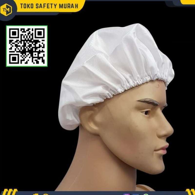 Jual Mobcap Mob Cap Penutup Kepala Bisa Dicuci Haircap Hairnet Hair Net ...