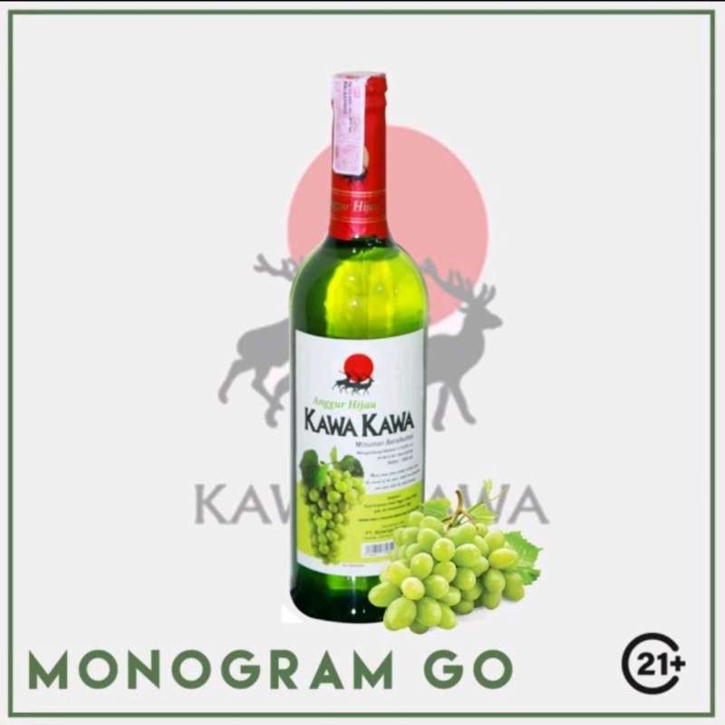 Jual Kawa Kawa Anggur Hijau 600ml di Seller MONOGRAM.GO Official Store ...