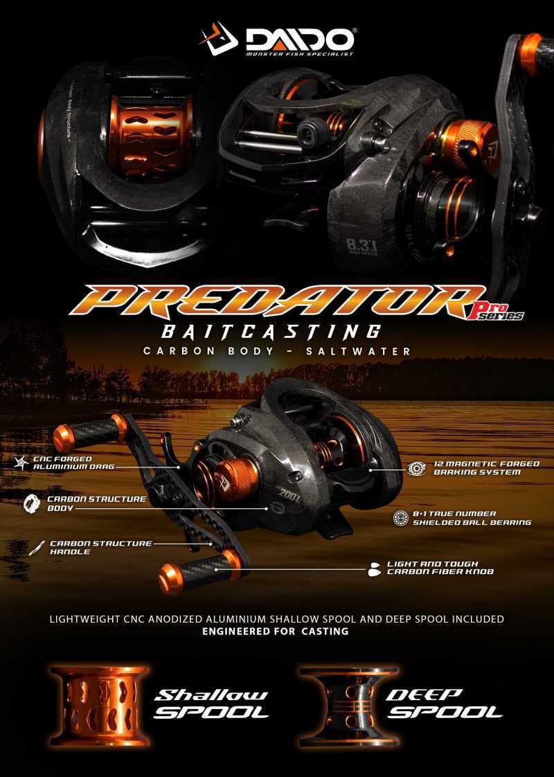 Jual Daido Predator Pro Original Murah - Harga Diskon Juli 2024 ...
