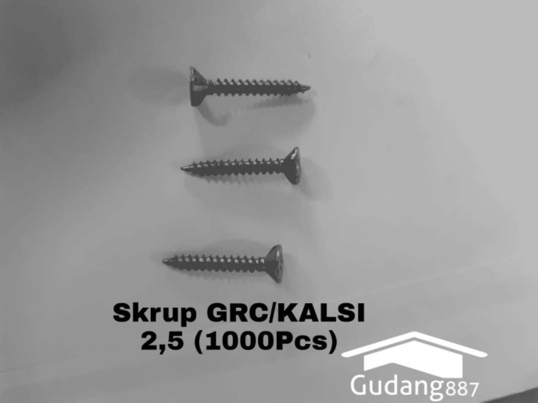 Promo Skrup Grc 2,5Cm / Sekrup Kalsi / Skrup Lion 1 Inch / Screw Isi ...