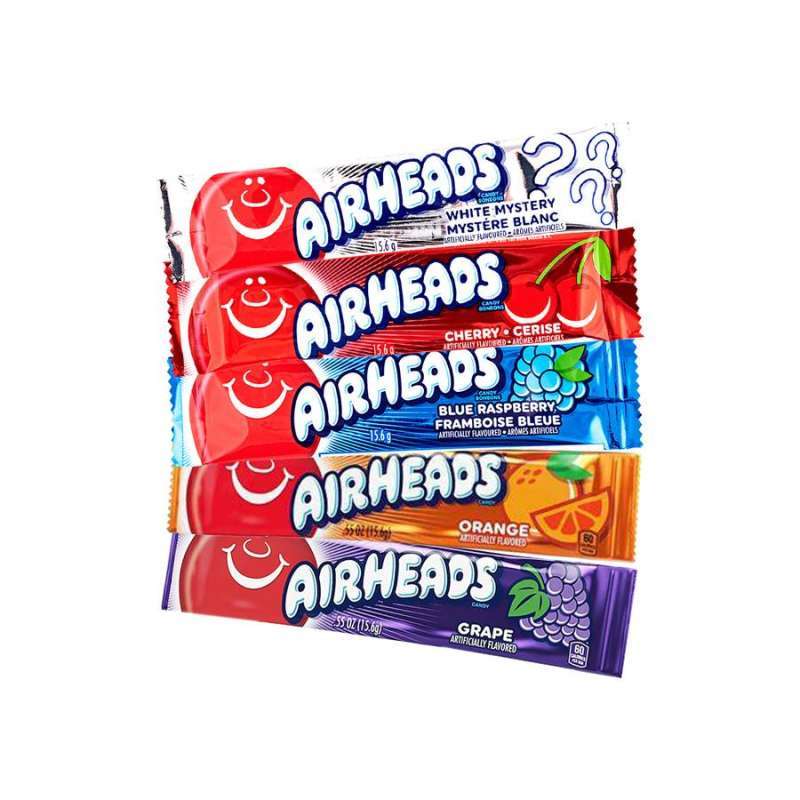 Jual Airheads Candy / Permen Kembang Gula Lunak 16 Gr - Blue Raspberry ...