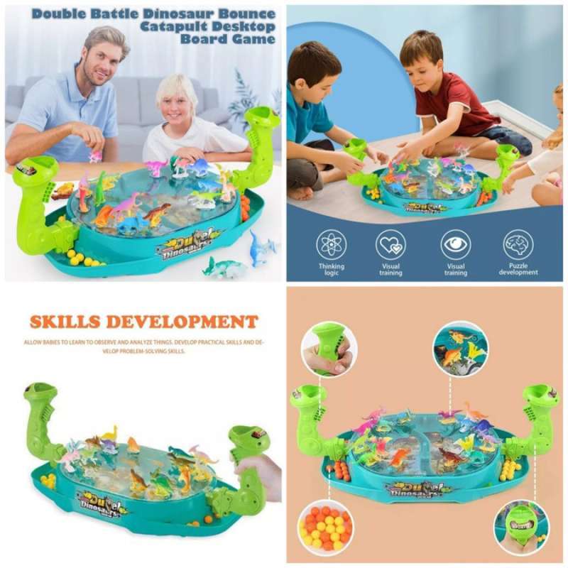 Promo Mainan Anak Game Pertempuran Dino ~ Dinosaurus Battle Game Diskon ...