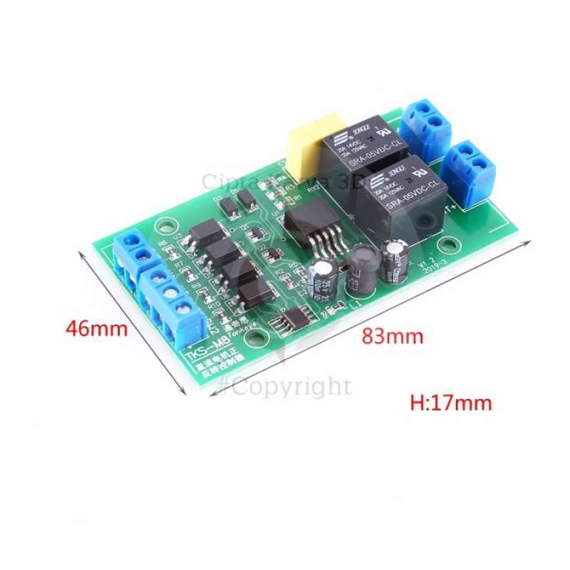 Promo Dc Motor Driver Module 5v 12v 24v 20a Forward Reverse Controller Diskon 23% Di Seller ...