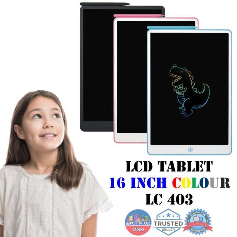Promo Lcd 16 Inch Writing And Drawing Tablet Papan Tulis Menggambar ...