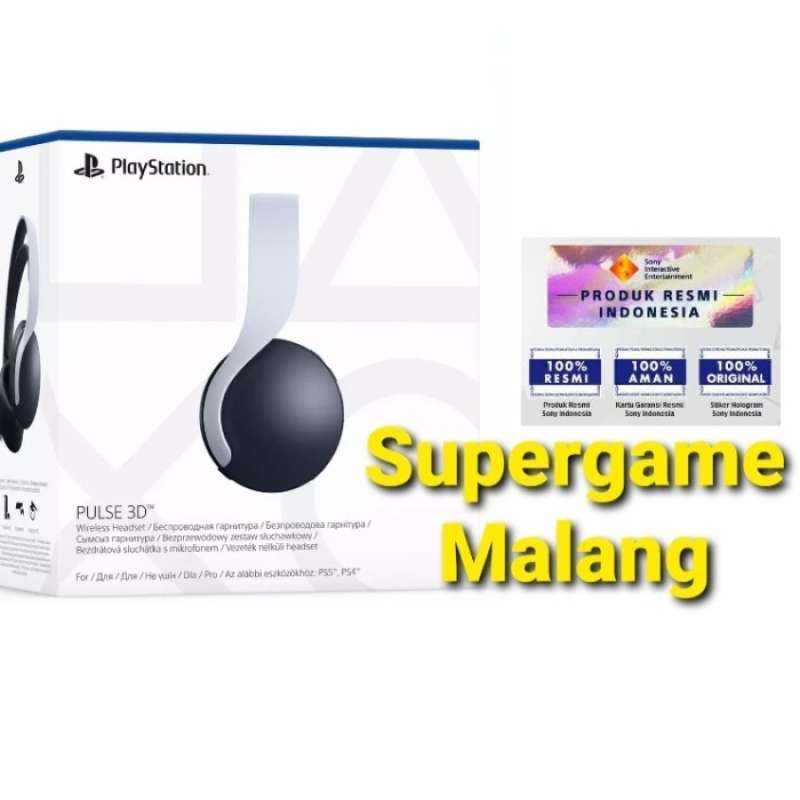Jual Headset Ps5 Grey Camouflage Army Pulse 3d Wireless Ps 5 Head Set ...