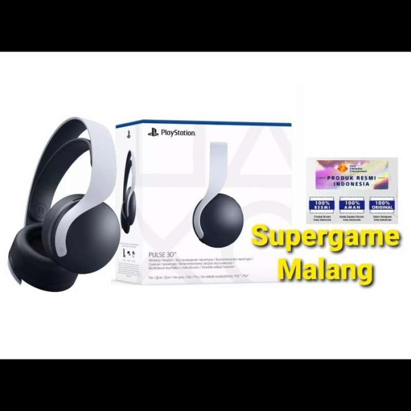 Jual Headset Ps5 Grey Camouflage Army Pulse 3d Wireless Ps 5 Head Set ...