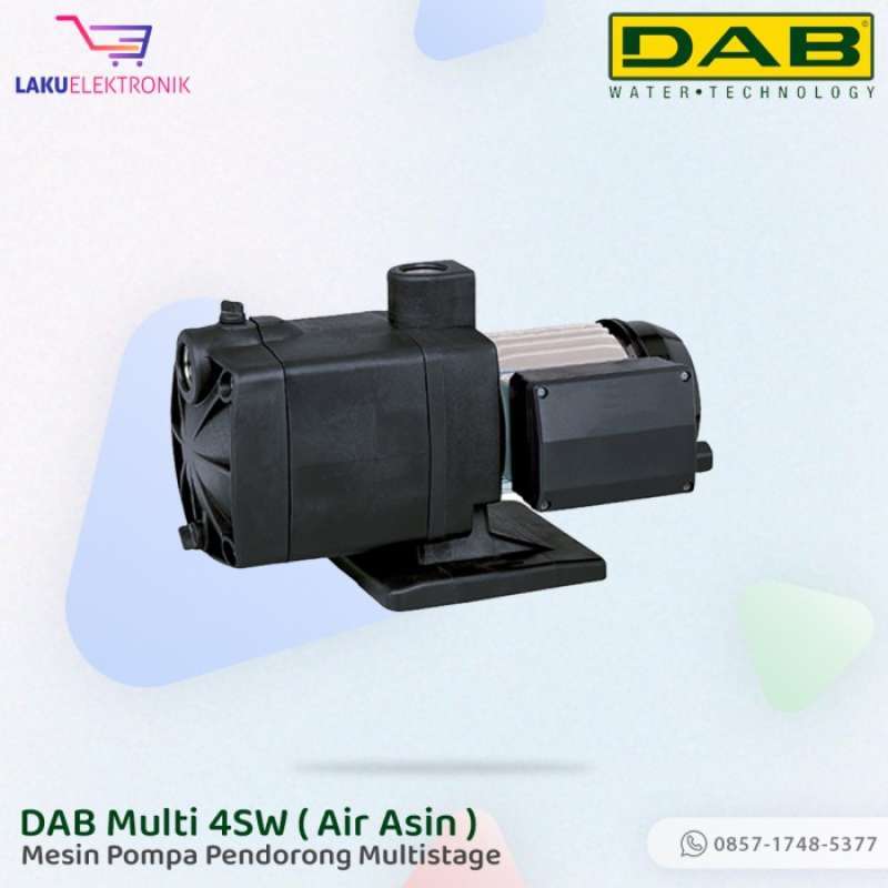 Promo Pompa Booster Multistage Dab Multi Inox 4 Sw - Pompa Dorong Air Asin - Multicolor Diskon ...