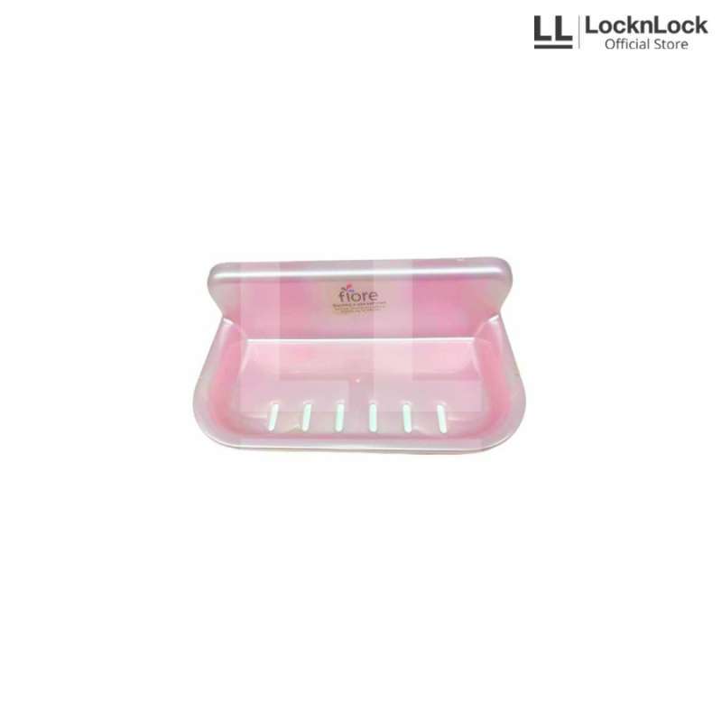 Promo Locknlock Fiore Soap Hanger White Triple Tempat Sabun - Pink ...