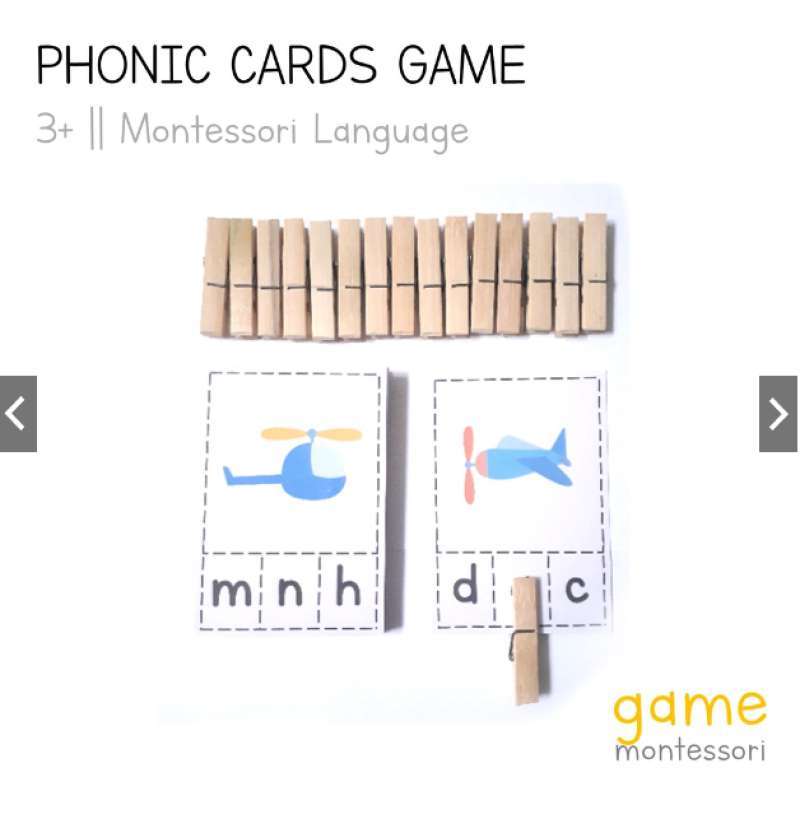 Jual Phonics Cards Montessori Original Harga Termurah Juni 2024 | Blibli
