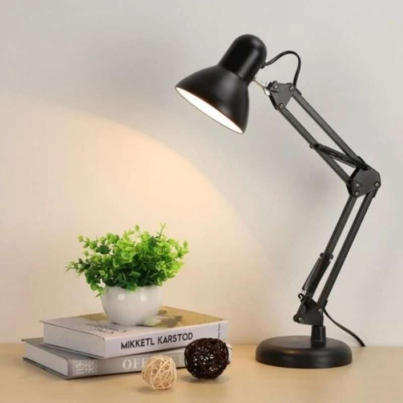 Promo Lampu Meja Belajar Arsitek Jepit Lampu Baca Meja Duduk Jepit ...