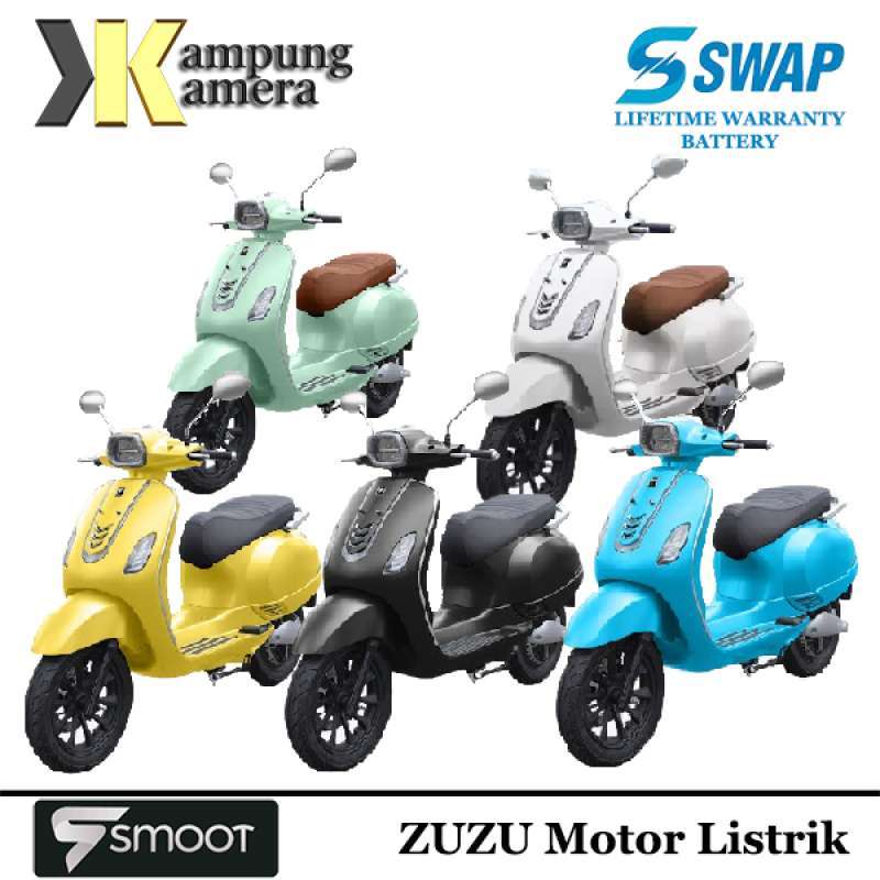 Jual Smoot Zuzu Motor Listrik Dc Brushless 1500w 64v/21.5ah - Vanilla ...