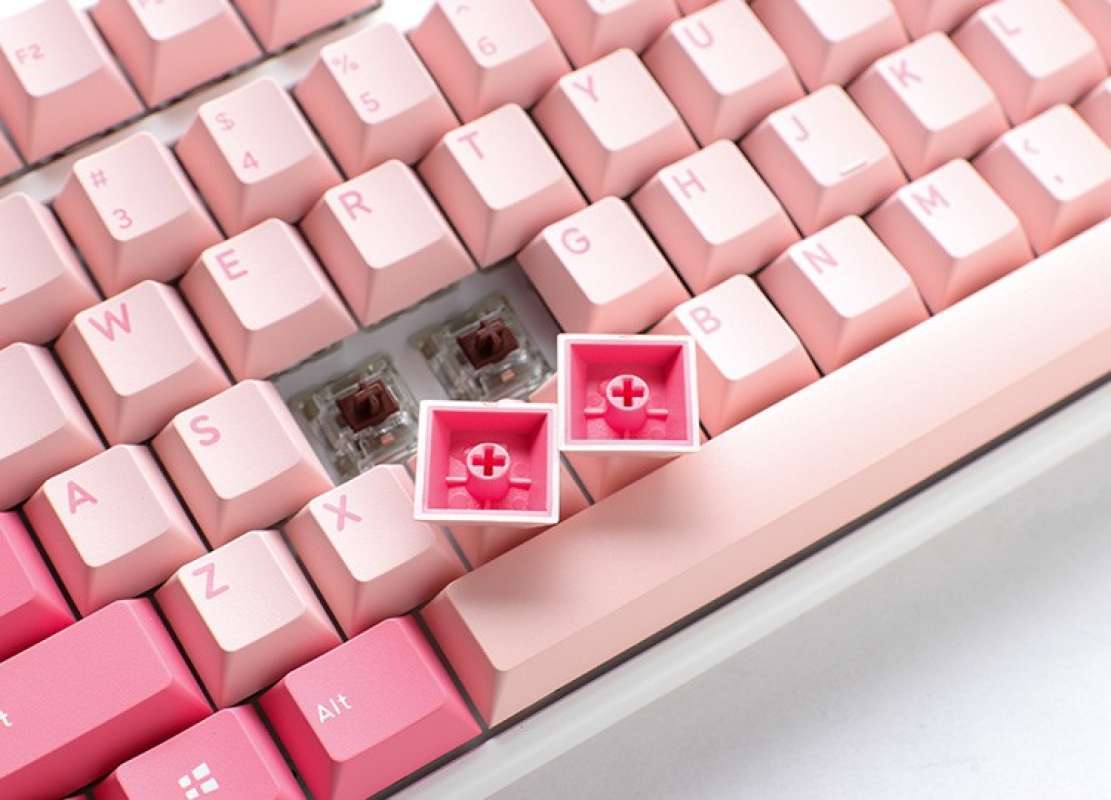 Jual Ducky One 3 Gossamer Pink Tkl Hotswappable Mechanical Keyboard ...