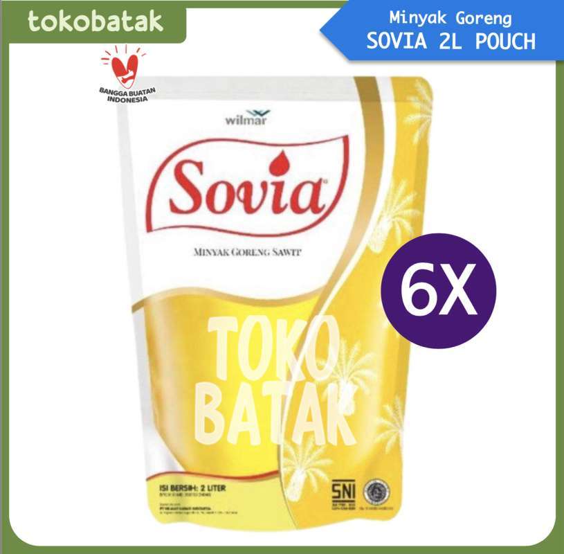 Jual Minyak Goreng Sovia 2 Liter - Multipack 5 Karton X 6 Pouch Di ...