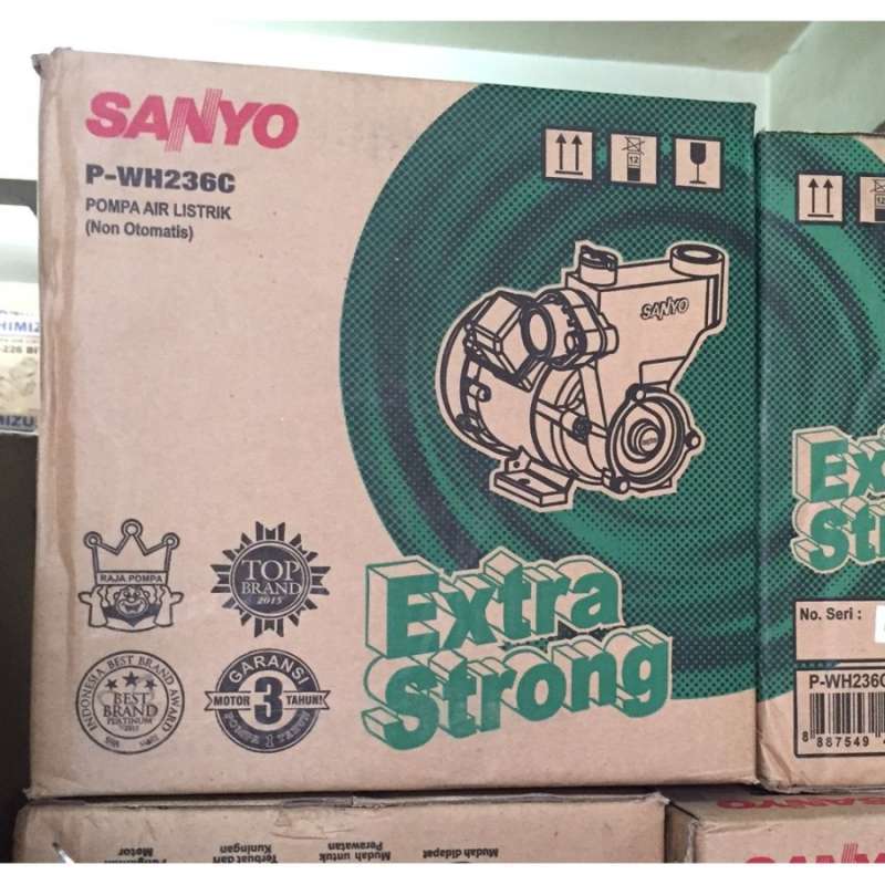 Jual Pompa Air Sanyo - Pwh 236 C Di Seller Joycha Home Appliances - 9 ...