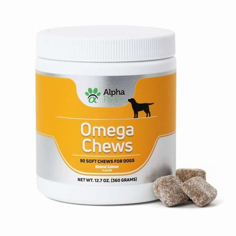 Promo Alpha Paw Omega Chews (Coat + Immunity), 12.7 oz. Jar - Vitamin ...