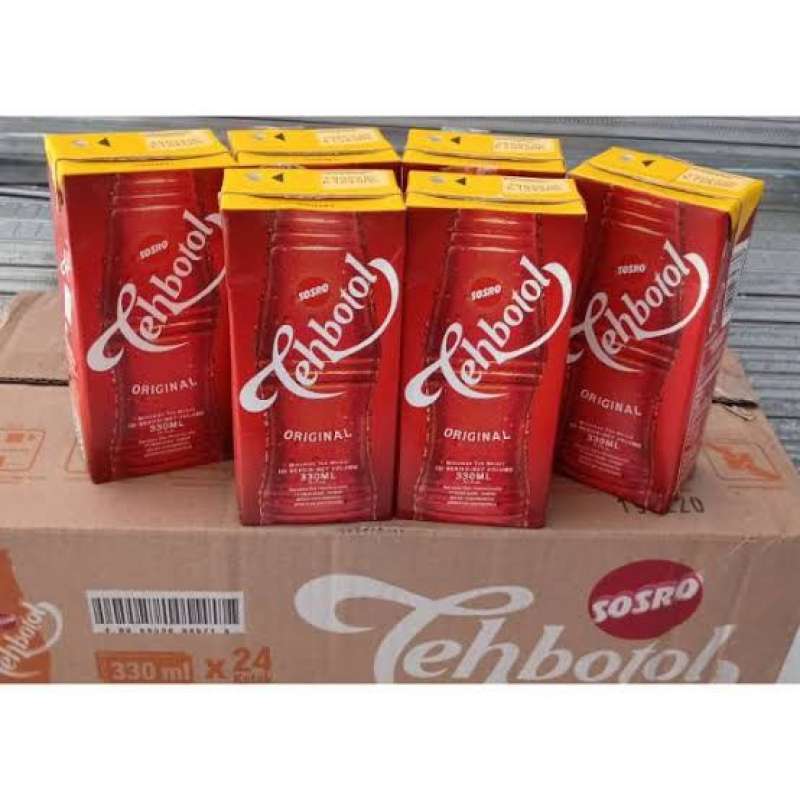 Jual Teh Botol Sosro Kotak 330 Ml Per 6 Pcs Di Seller Sinarjaya_shoes - Kedung Badak, Kota Bogor ...