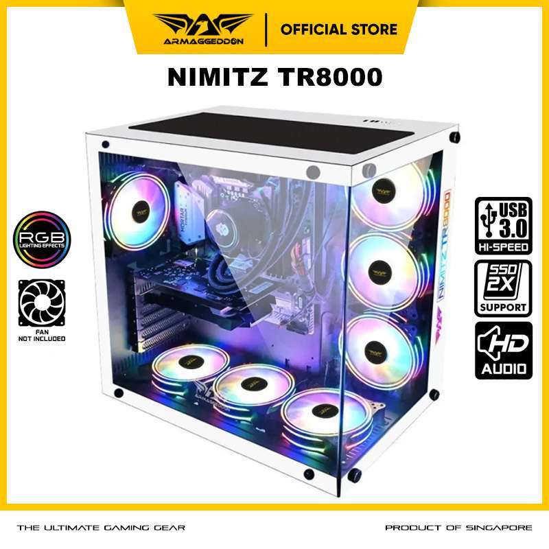 Promo Armaggeddon Casing Gaming Nimitz TR 8000 Extended ATX and E-ATX ...
