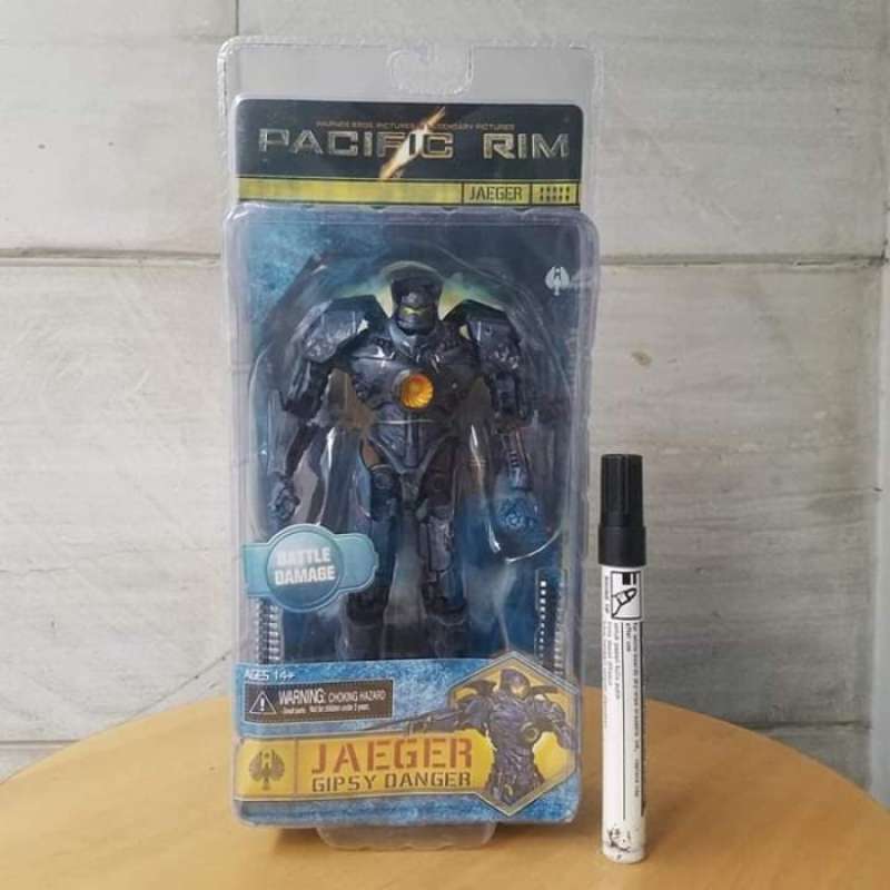 Promo mainan action figure gipsy danger battle damage pacific rim ...