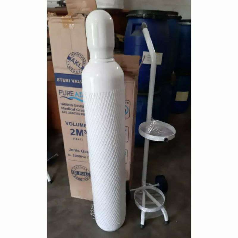 Jual Tabung 2m3 Satu Set Lengkap Dengan Regulator, Selang Nasal Dan ...