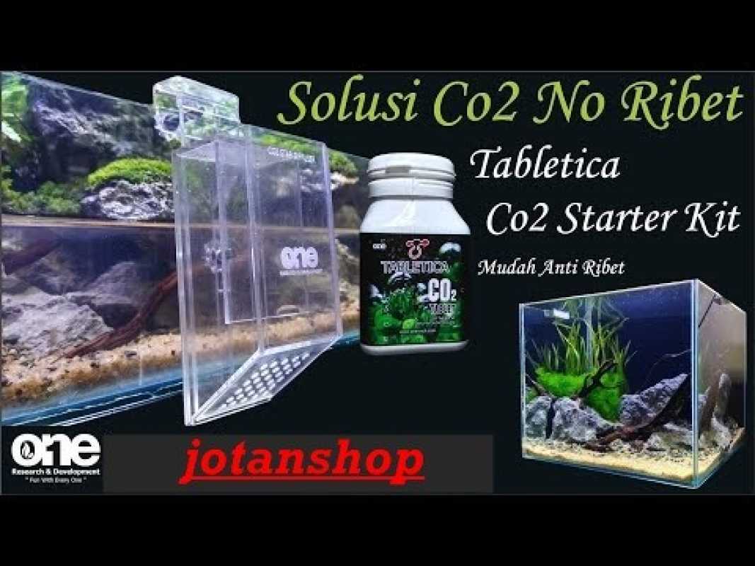 Jual Tabletica Tablet Co2 Starter Kit + Diffuser Difuser Box Aquascape ...