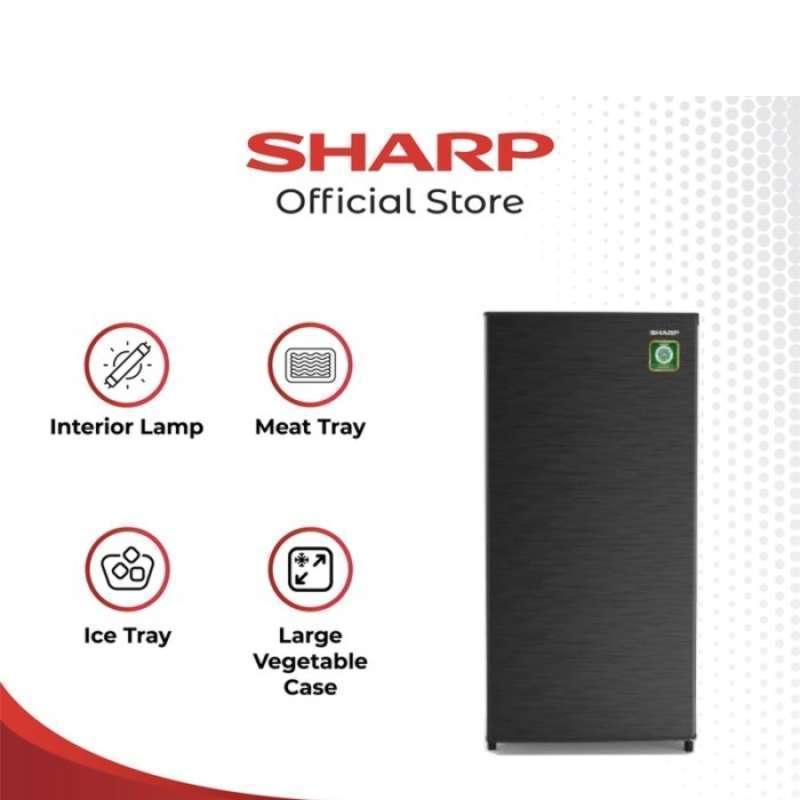 Jual Sharp Sj-n192n-hs Kulkas 1 Pintu Kirei [184l/175l] Di Seller Sharp ...