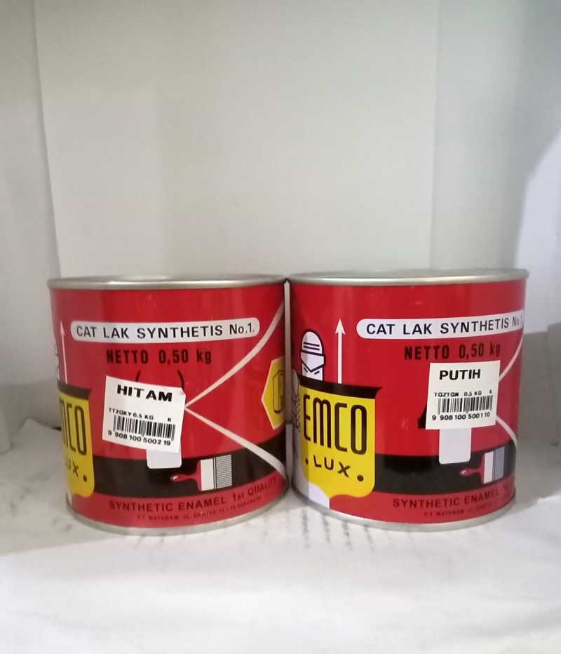 Jual Cat Kayu Besi Emco 1/2 Kg, Cat Lak Synthetic, Cat Besi , Cat Minyak - 1/2 Kg 46 Teh Hijau ...
