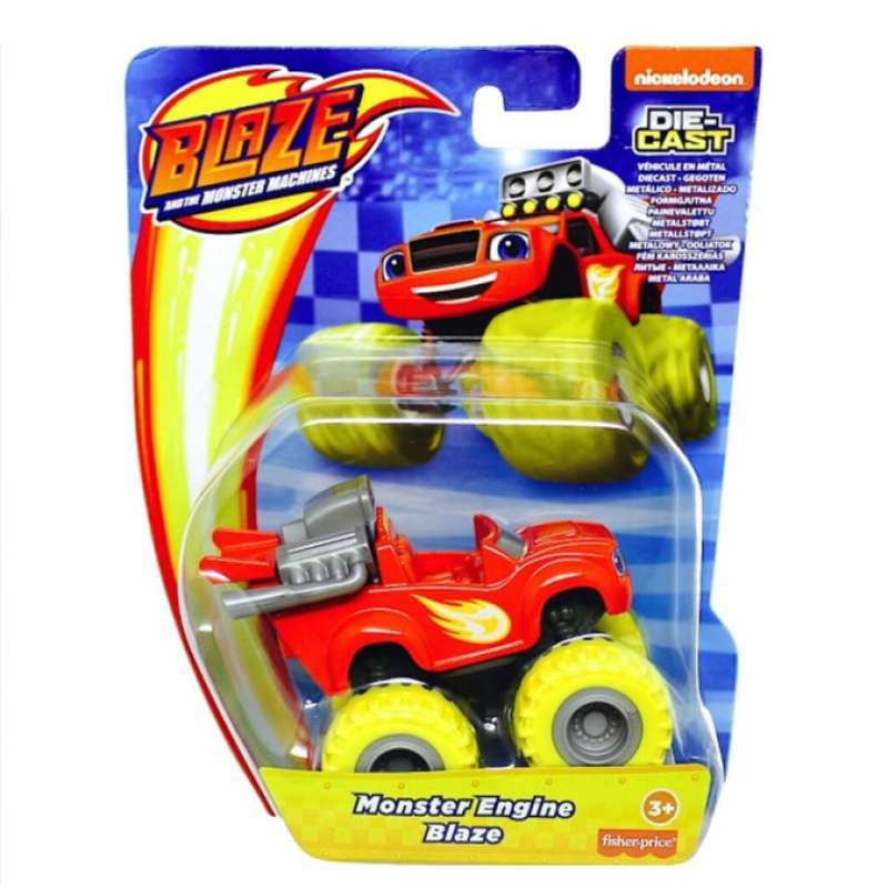 Promo Blaze the Monster Machines Die Cast Single Characters Original ...