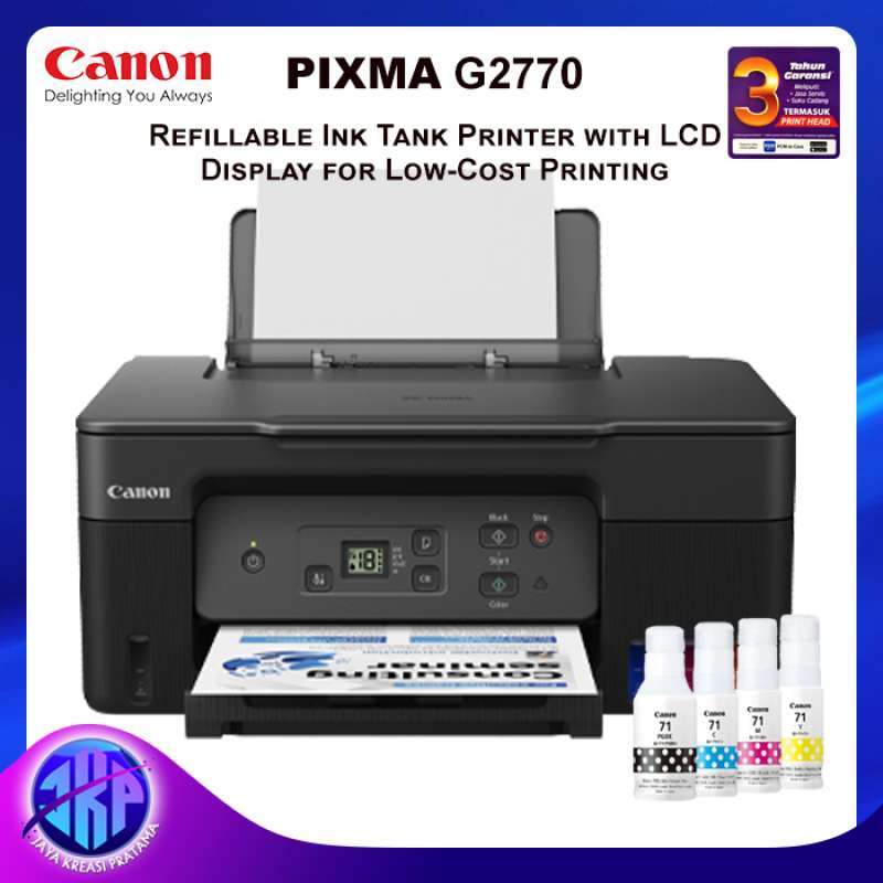 Jual Canon PIXMA G2770 All In One Ink Tank Printer with LCD Display di ...