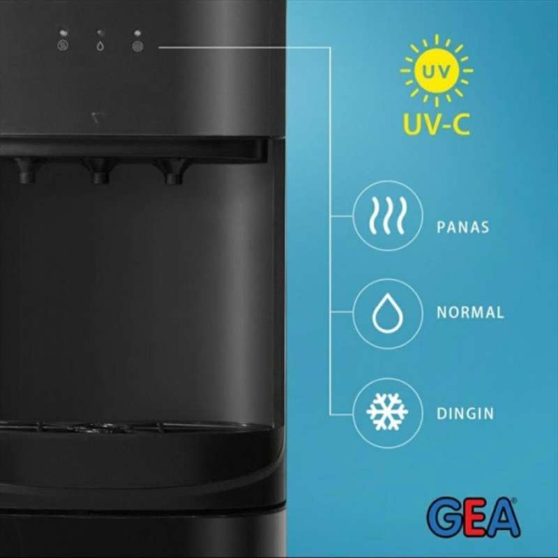 Jual Gea Water Dispenser Star Galon Bawah Kompresor 3 Kran - Resmi Di ...