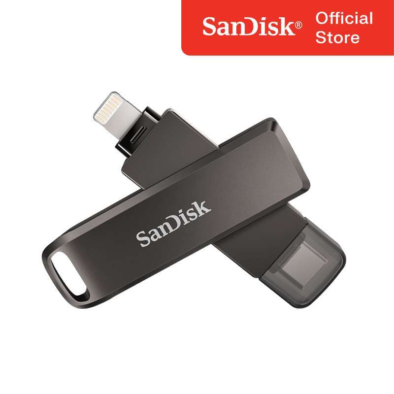 Promo Sandisk Flashdisk Ixpand 64gb Flash Drive Luxe For iPhone & Type ...
