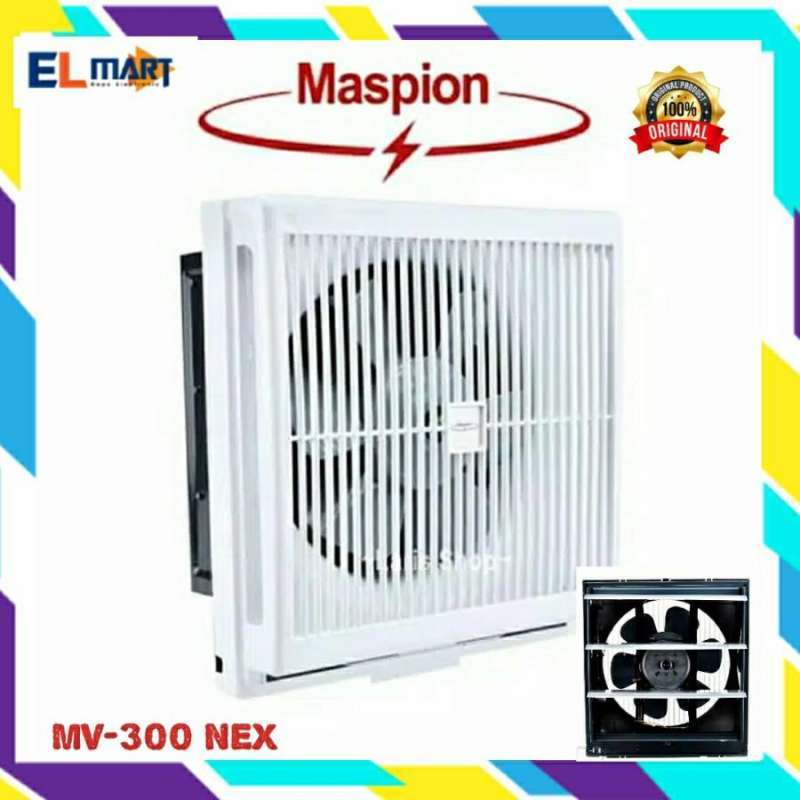 Jual Maspion Exhaust Fan Mv300 Nex 12inch/kipas Angin Hisap Di Seller Tokohome - Siwalankerto ...