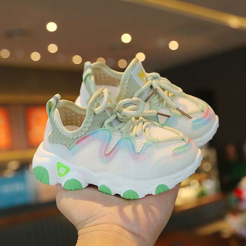 Jual Sepatu sneakers import anak gaya keren model tali sepatu - 23 ...